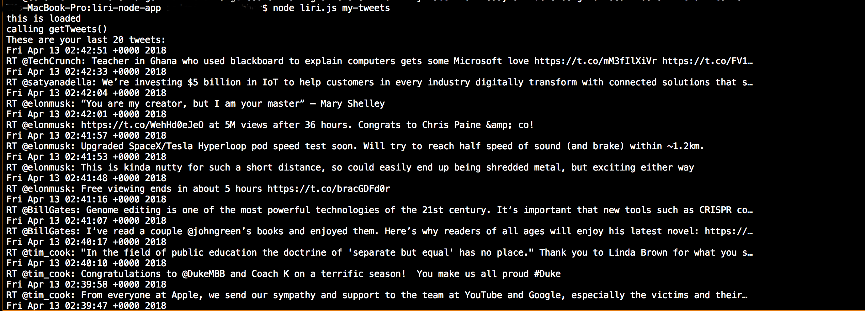GitHub - AndroidLloydWebber/node-liri-app