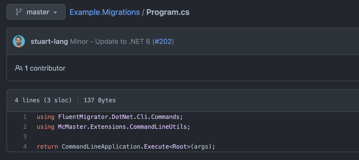 fluentmigrator.dotnet.cli requires dotnet 5.x even when newer versions are installed · Issue ...