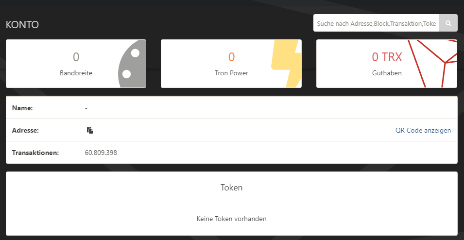 Ledger wallet without address · Issue #766 · tronscan/tronscan-frontend · GitHub
