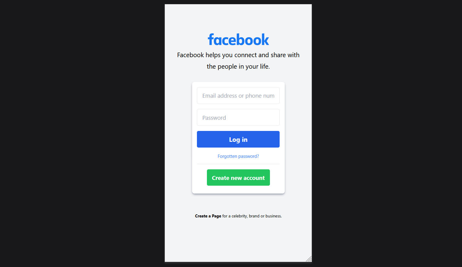 GitHub - KunalKhandekar/FB-LoginPage: This project is a sample ... GitHub - KunalKhandekar/FB-LoginPage: This project is a sample ...
