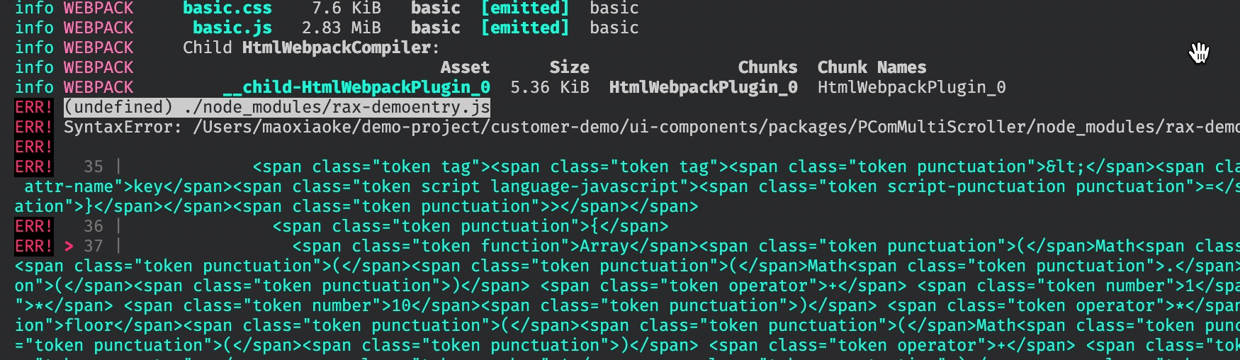 组件工程 demo 的 $ 字符未被转义 · Issue #151 · ice-lab/icepkg · GitHub