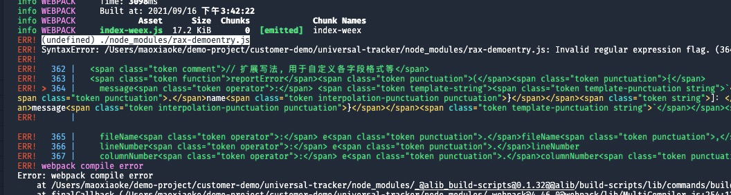 组件工程 readme 中的 $ 未被转义 · Issue #223 · ice-lab/icepkg · GitHub