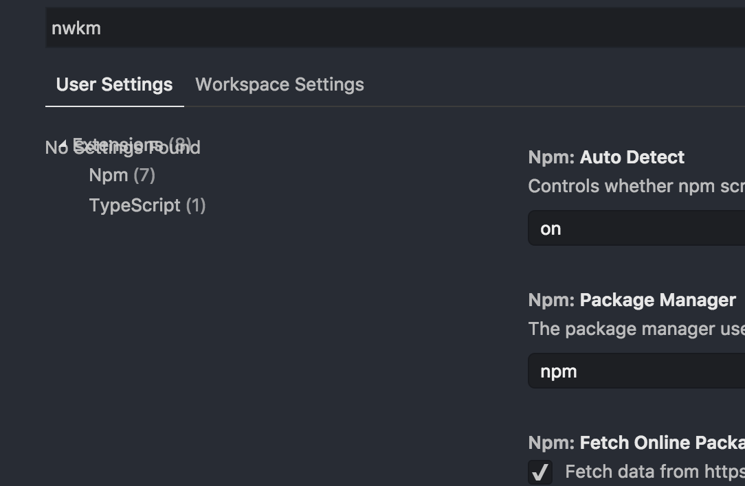 Incorrect new settings (UI) behavior after nothing was found · Issue ...