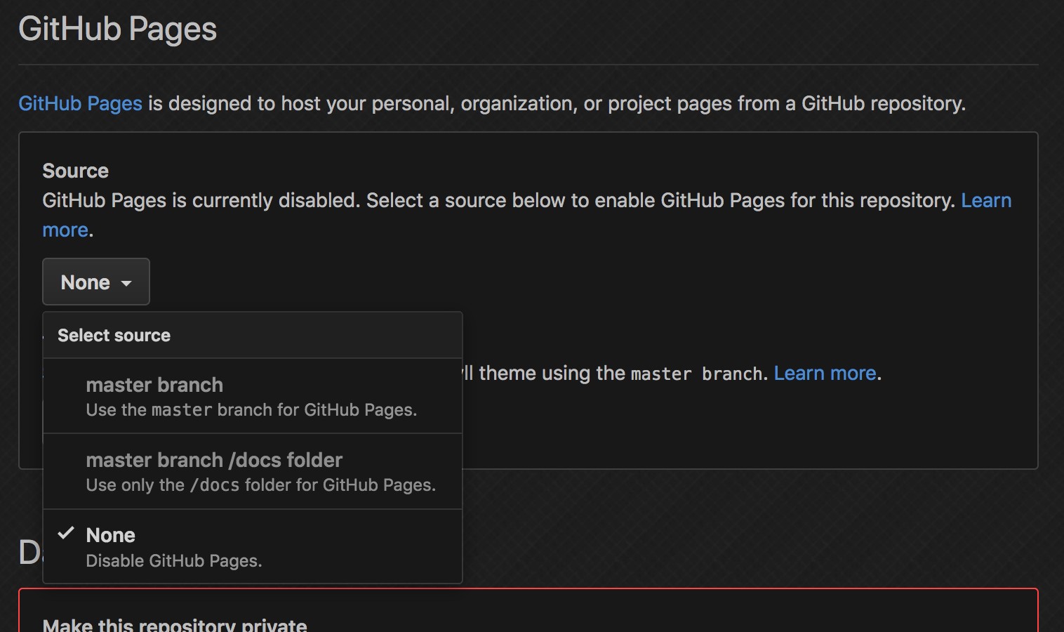 Update repository settings to host api docs · Issue #87 · eclipse-archived/codewind · GitHub