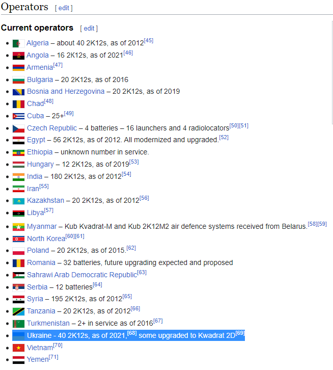 Add SA-6/KWADRAT 2D (2K12 KUB UPGRADE) SAM for Ukraine · Issue #3412 · PygmalionOfCyprus/cmo-db ...