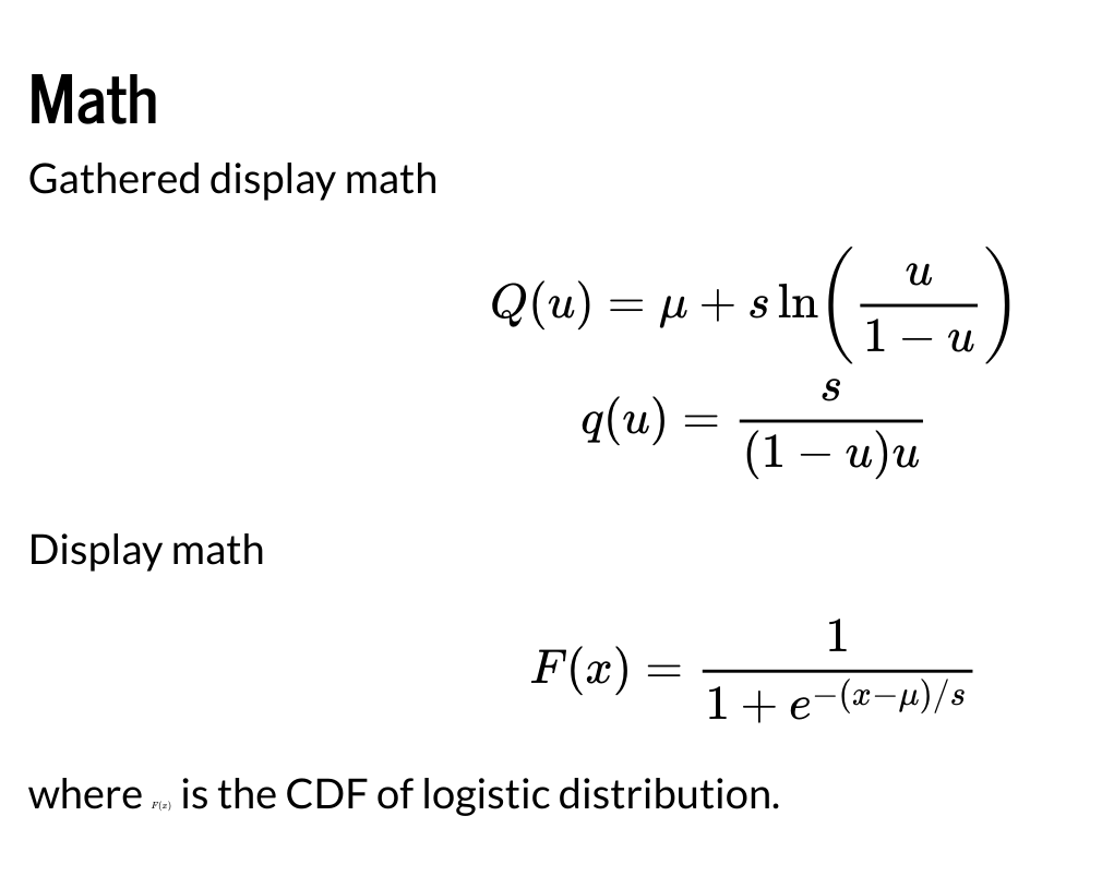 Modifying The Mathjax Size · Quarto Dev Quarto Cli · Discussion 2392 · Github