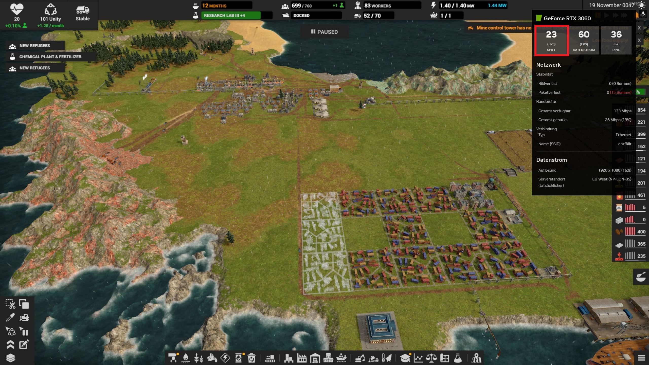 Bad Performance on Geforce Now · Issue #1005 · MaFi-Games/Captain-of ...