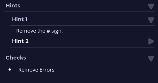 Fix Your First Error, Hint 2 is empty · Issue #102 · GDQuest/learn ...