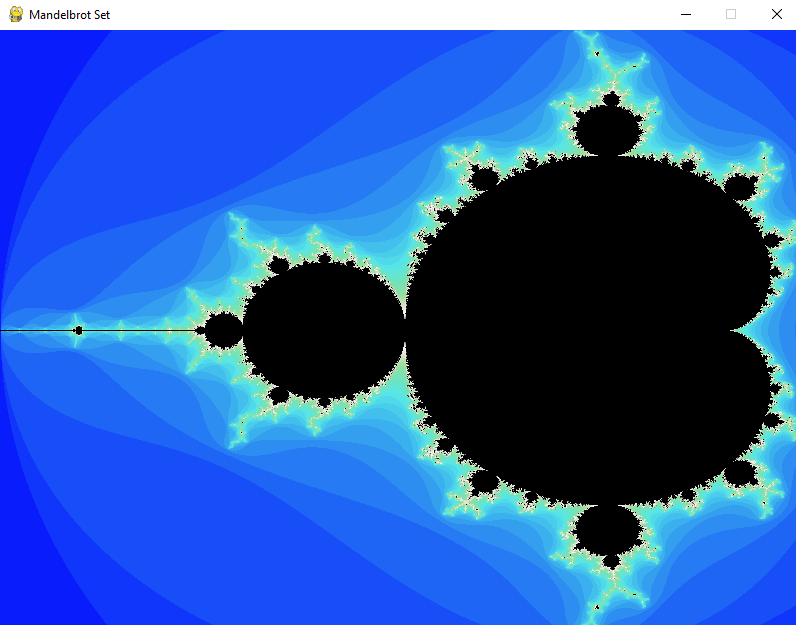GitHub - colford/mandelbrot: Mandelbrot in pygame
