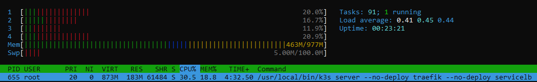 High CPU Usage on Raspberry Pi Master · Issue #658 · k3s-io/k3s · GitHub