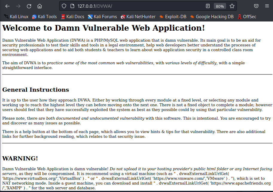 Dvwa · Issue 557 · Digininjadvwa · Github