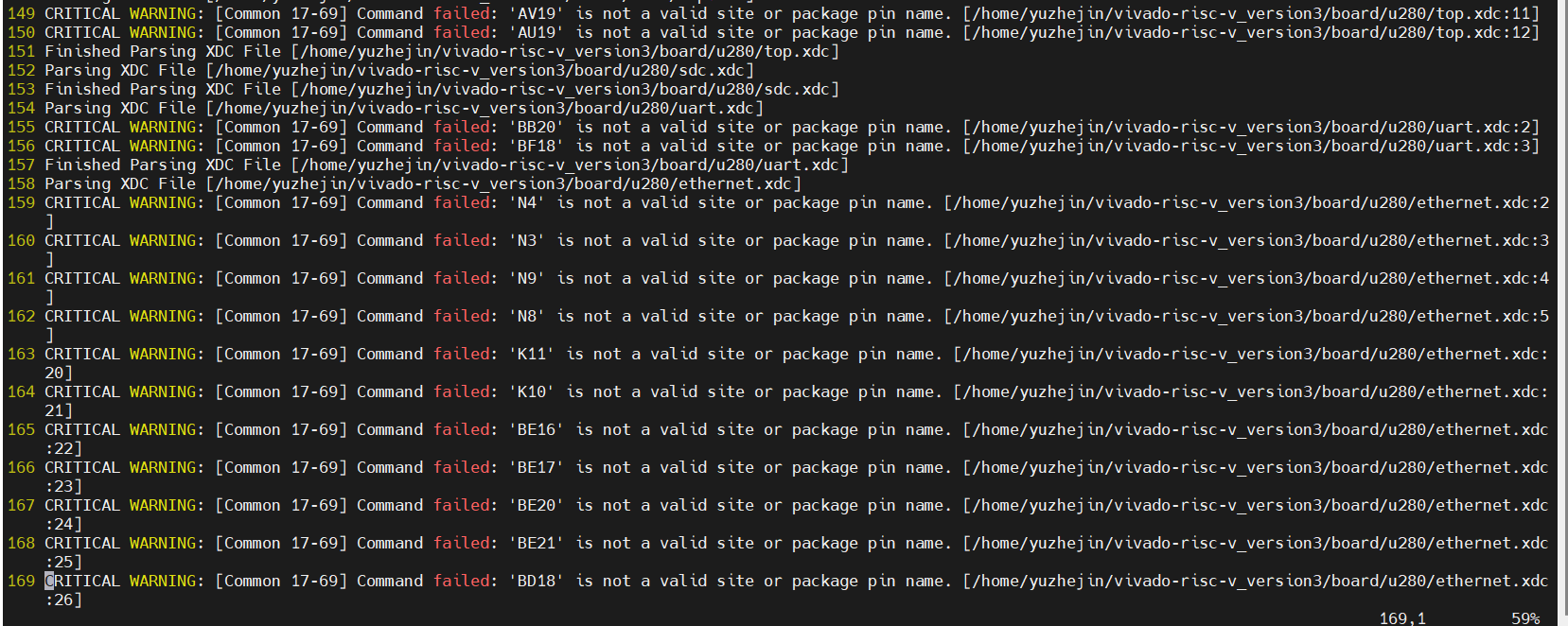 Support for Alveo U280 · Issue #62 · eugene-tarassov/vivado-risc-v · GitHub
