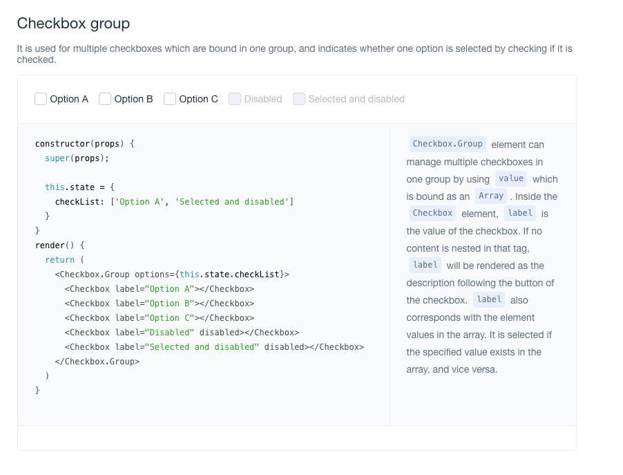 Checkbox Group Not Working · Issue 860 · Elemefeelement React · Github