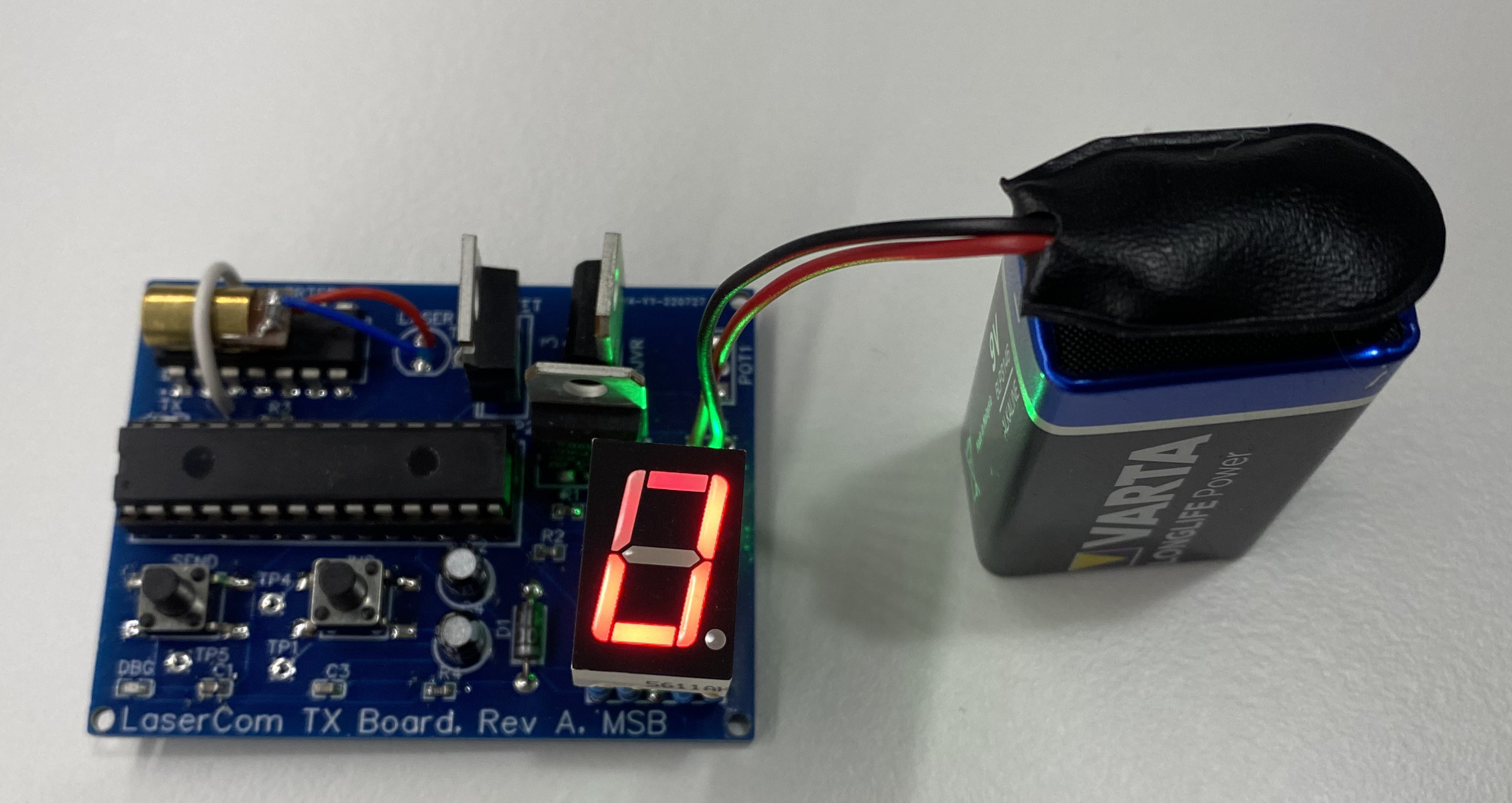 GitHub - nitramSB/LASER-communication-system-breadboard: Experiment ...