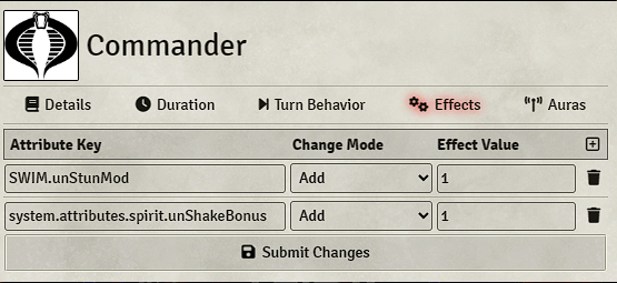 Savage Worlds - Aura Effects Seem to Not Work · Issue #268 · kandashi/Active-Auras · GitHub