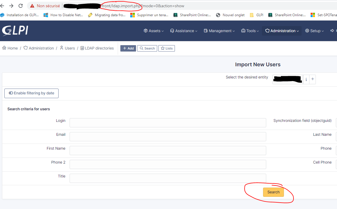 Unable To Load New User From Ldap · Issue 14744 · Glpi Project Glpi · Github
