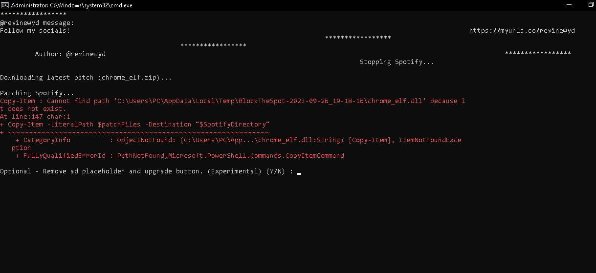 Error · Issue 489 · Mrpondblockthespot · Github 5336