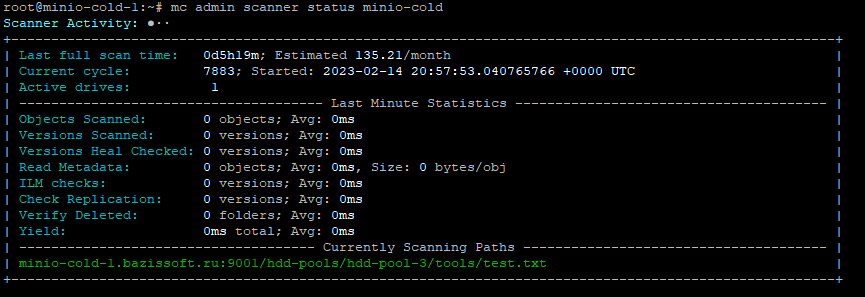 Buckets info and cluster summary not changes · Issue #16637 · minio/minio · GitHub
