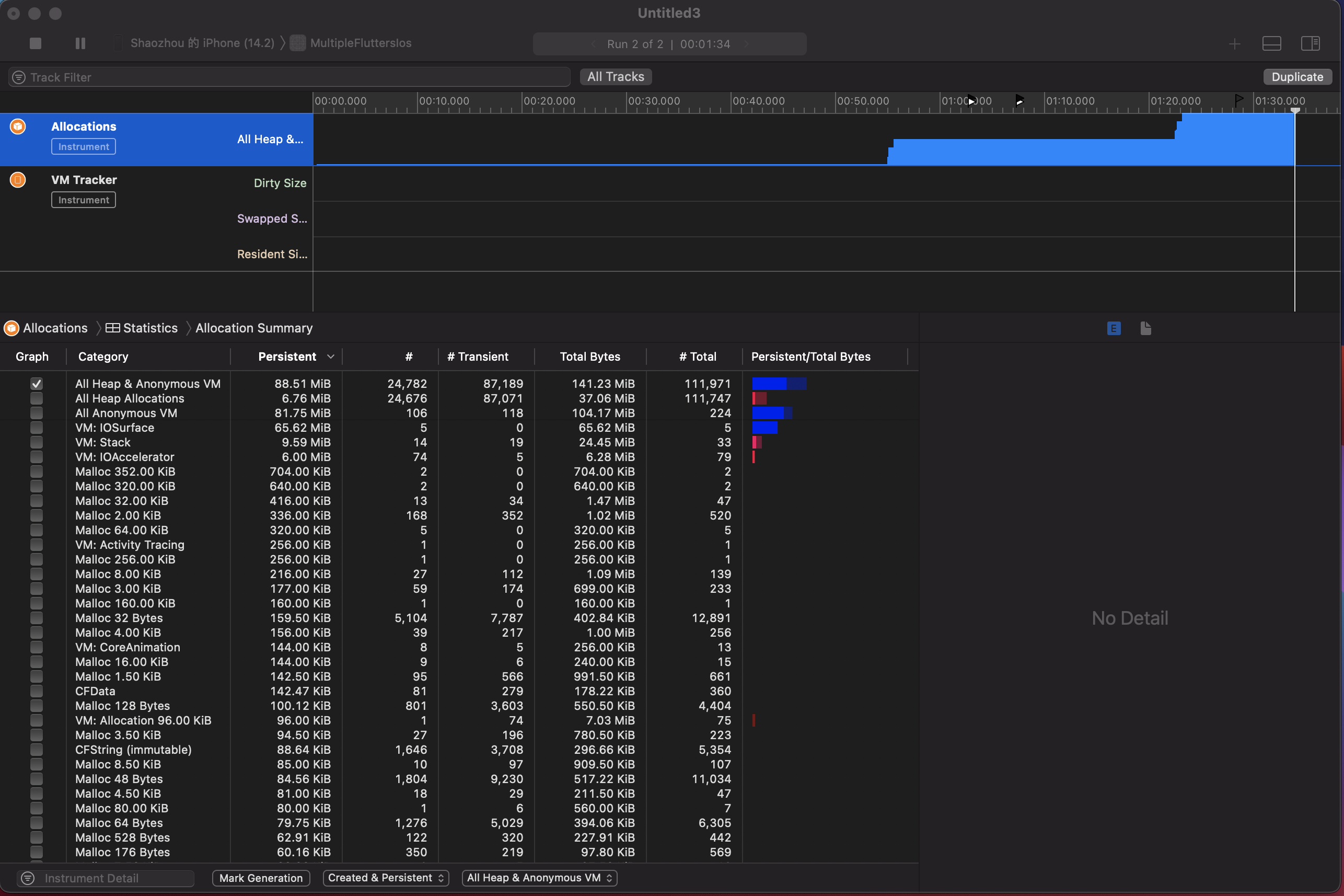 Invisible IOSurfaces with multiple engines are not deallocated · Issue #77621 · flutter/flutter ...