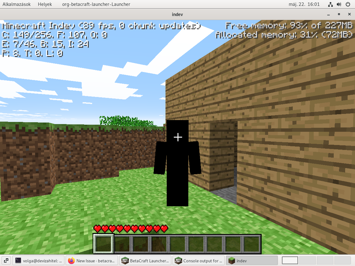 [BUG] Black skin on InDev · Issue #229 · betacraftuk/betacraft-launcher · GitHub