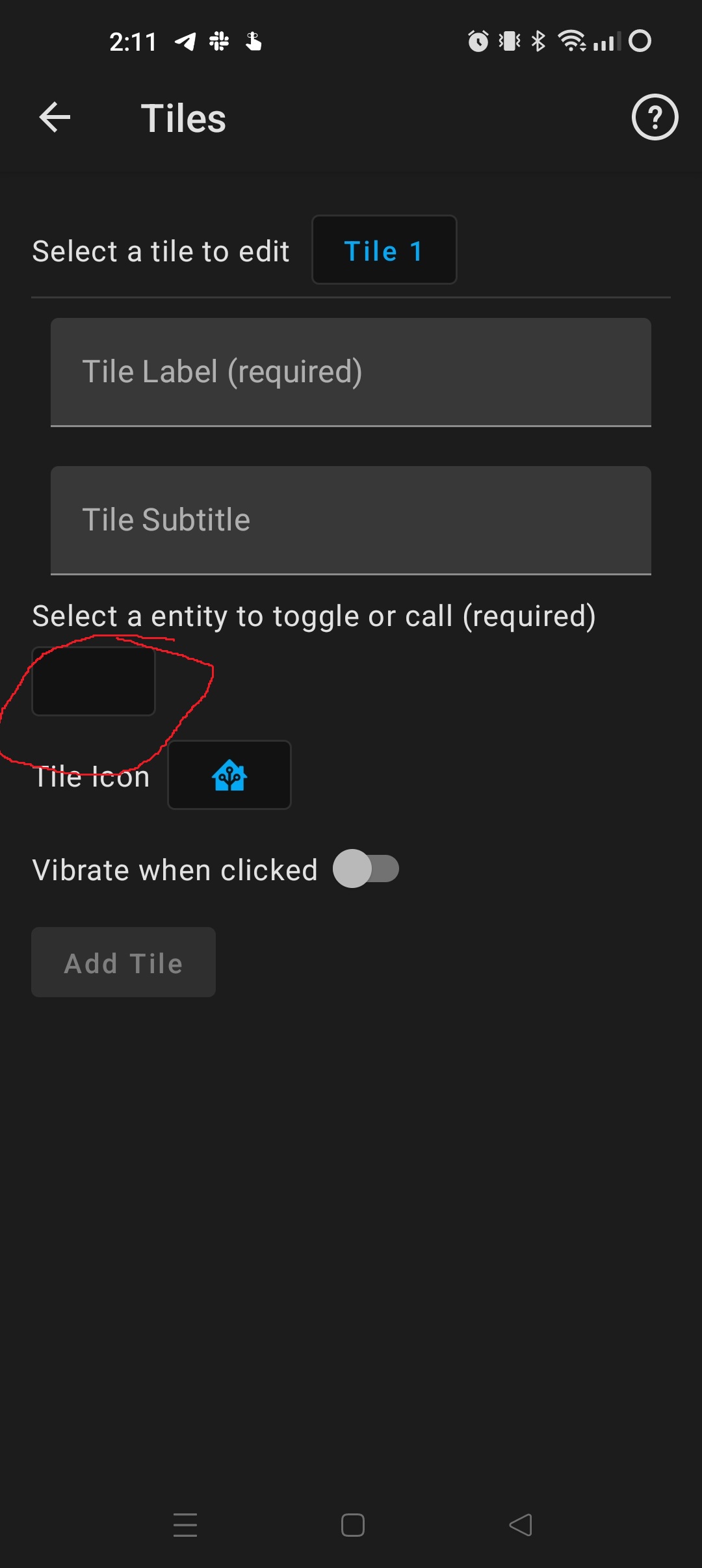 Clicking on tiles crashes the apps, I can no longer edit tiles. · Issue ...