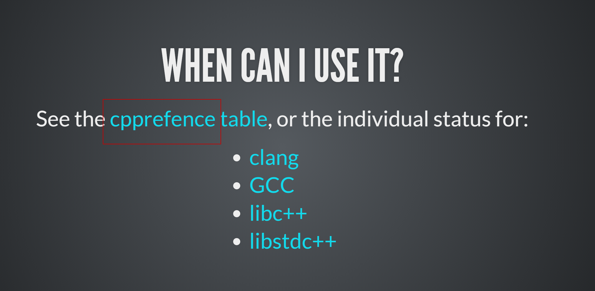 Is Cpprefence A Spelling Mistake · Issue 1 · Jfbastienwhat Is Cpp17 · Github