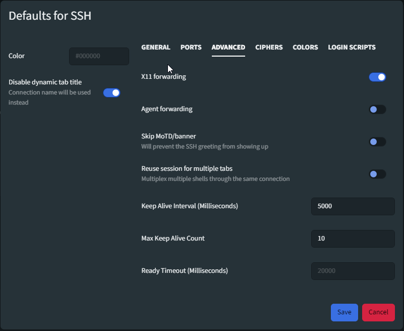 X11 Forwarding · Issue #8450 · Eugeny/tabby · GitHub