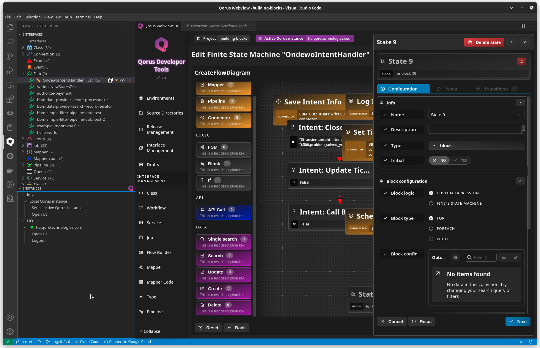 [BUG] fix FSM state descriptions · Issue #1160 · qoretechnologies/qorus-vscode · GitHub