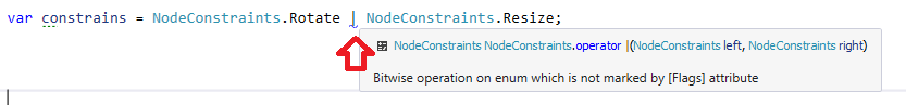 Missing Flags Attribute for Enum NodeConstraints · Issue #22 · syncfusion/blazor-samples · GitHub