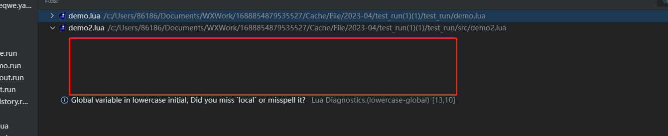 [BUG] 下方 问题 tab 在提示语法问题得时候，多行显示样式异常 · Issue #2702 · opensumi/core · GitHub
