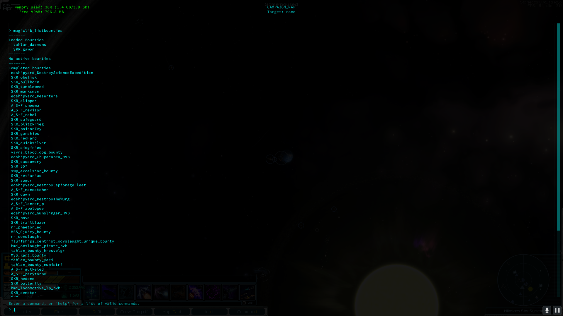 Some bounties not showing up · Issue #11 · MagicLibStarsector/MagicLib · GitHub