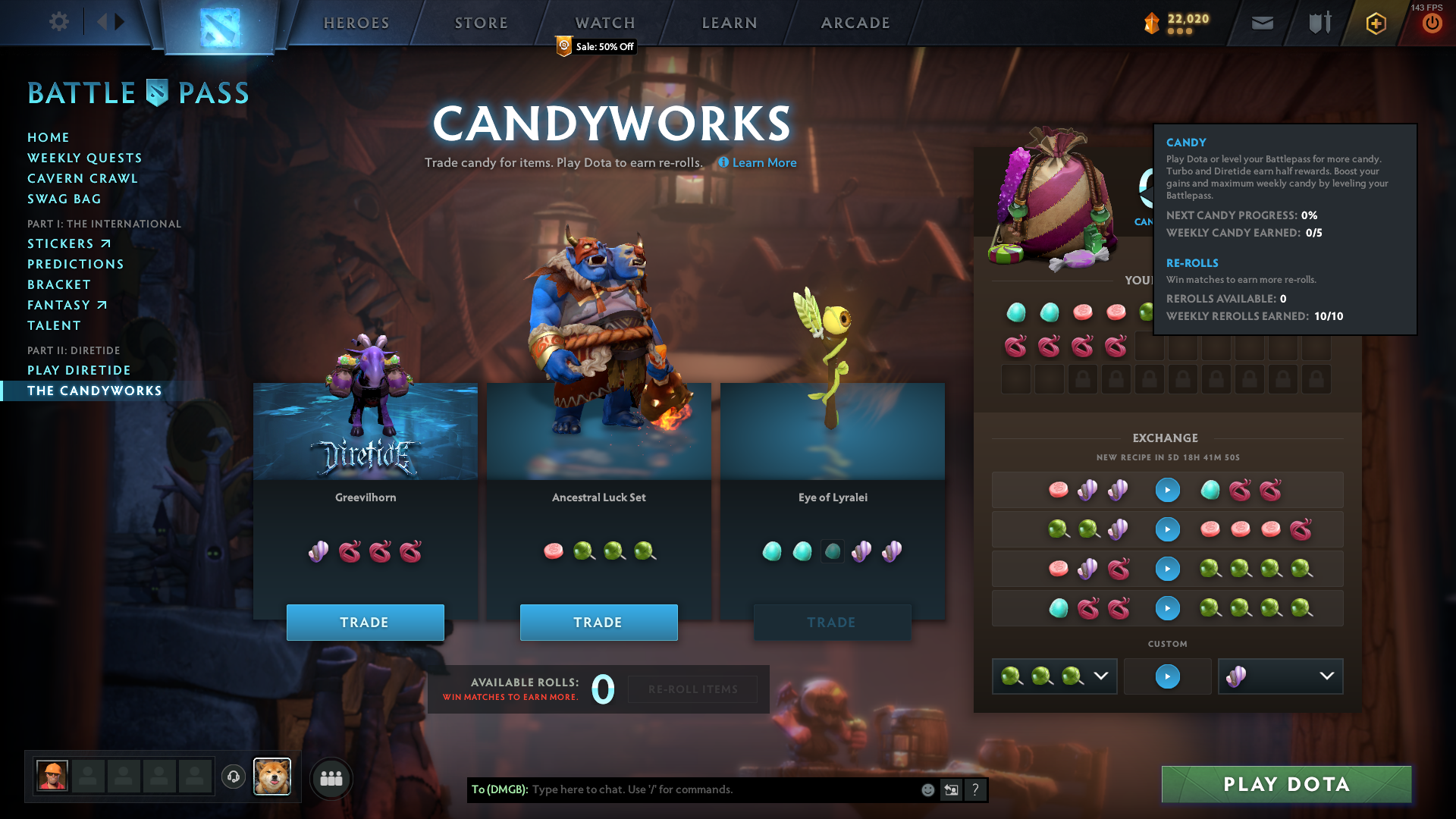 Rerolls not resetting for new week · Issue #5337 · ValveSoftware/Dota2-Gameplay · GitHub