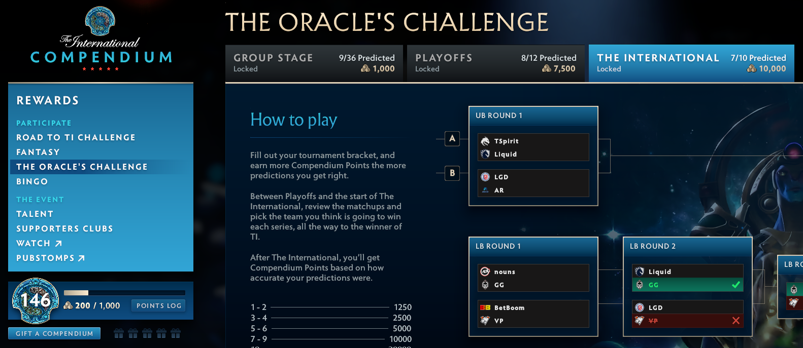 [Compendium bug] Wrong compedium point reward for Oracle challenge · Issue #13183 ...