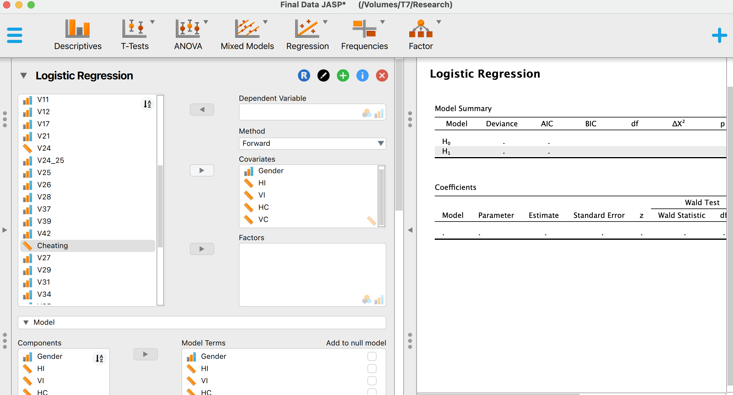 Bug Wrong Variable Option In Forward Stepwise · Issue 2156 · Jasp Statsjasp Issues · Github