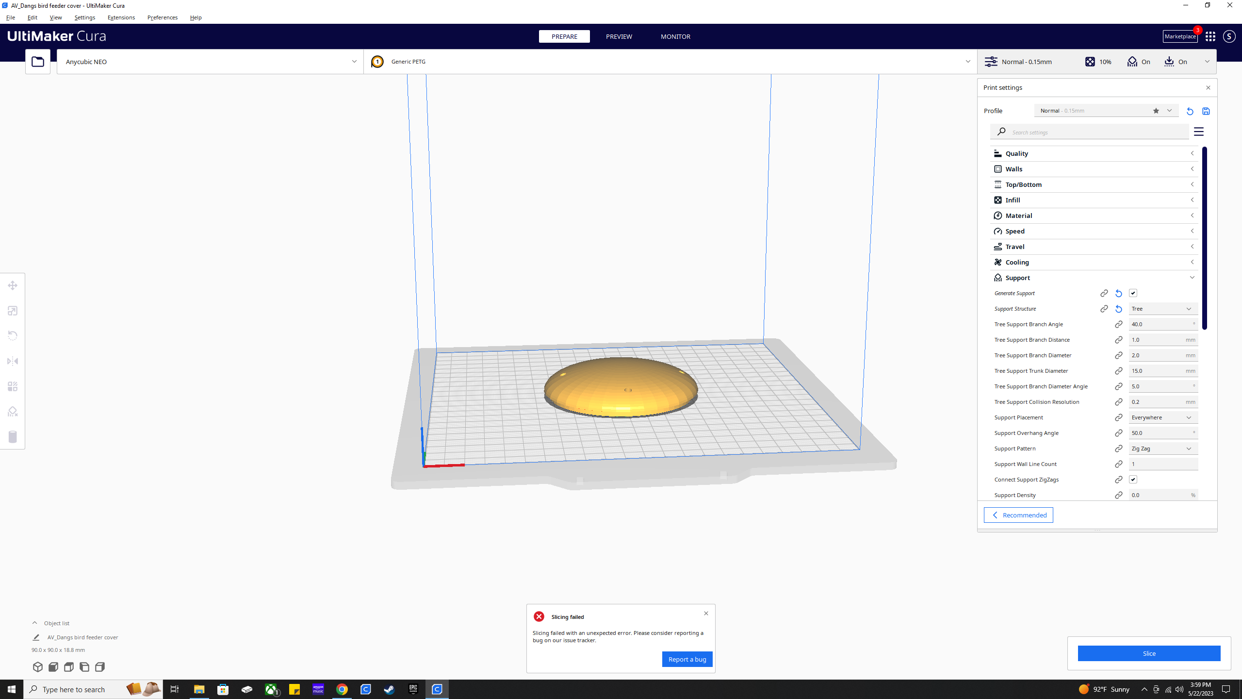 Support Issue Issue 15588 Ultimaker Cura Github