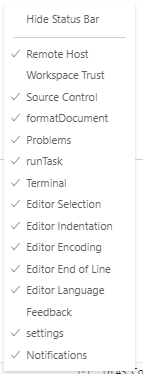 Explanation of Recent Enhancement per v1.7.0 · Issue #13 · AnWeber/vscode-statusbar-command · GitHub