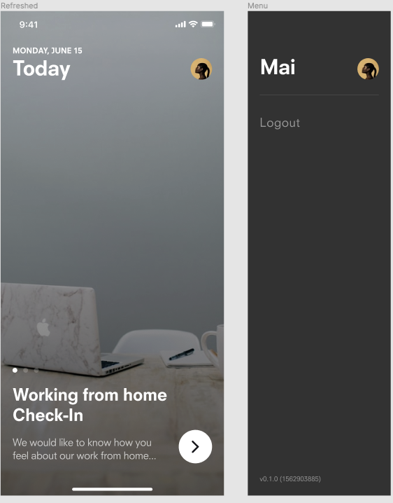 [UI] Add Side profile screen · Issue #6 · sleepylee/flutter-survey · GitHub