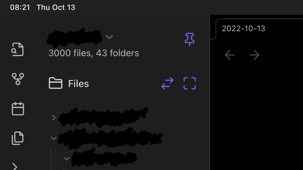 Gap Near Top Of Left Hand Sidebar · Issue 439 · Kepanoobsidian Minimal · Github 