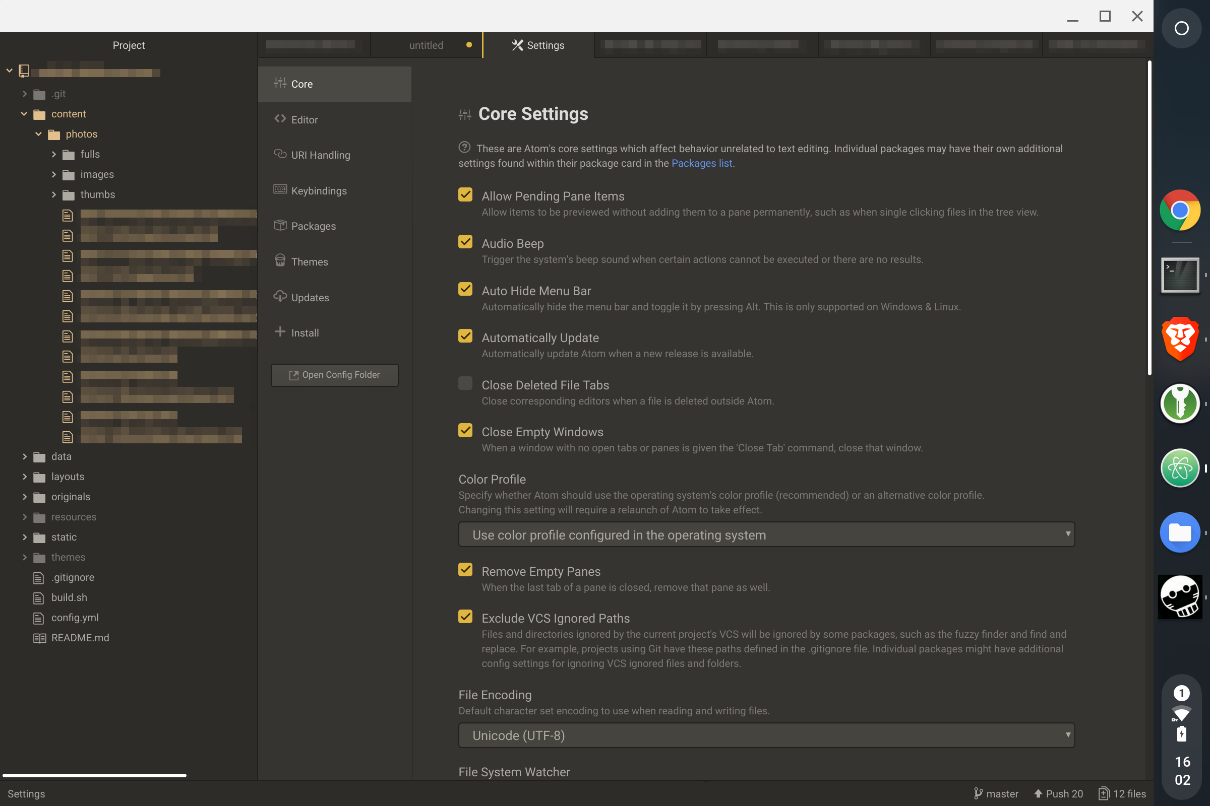 Request: "Solarized" UI theme in the style of Atom · Issue #882 ...