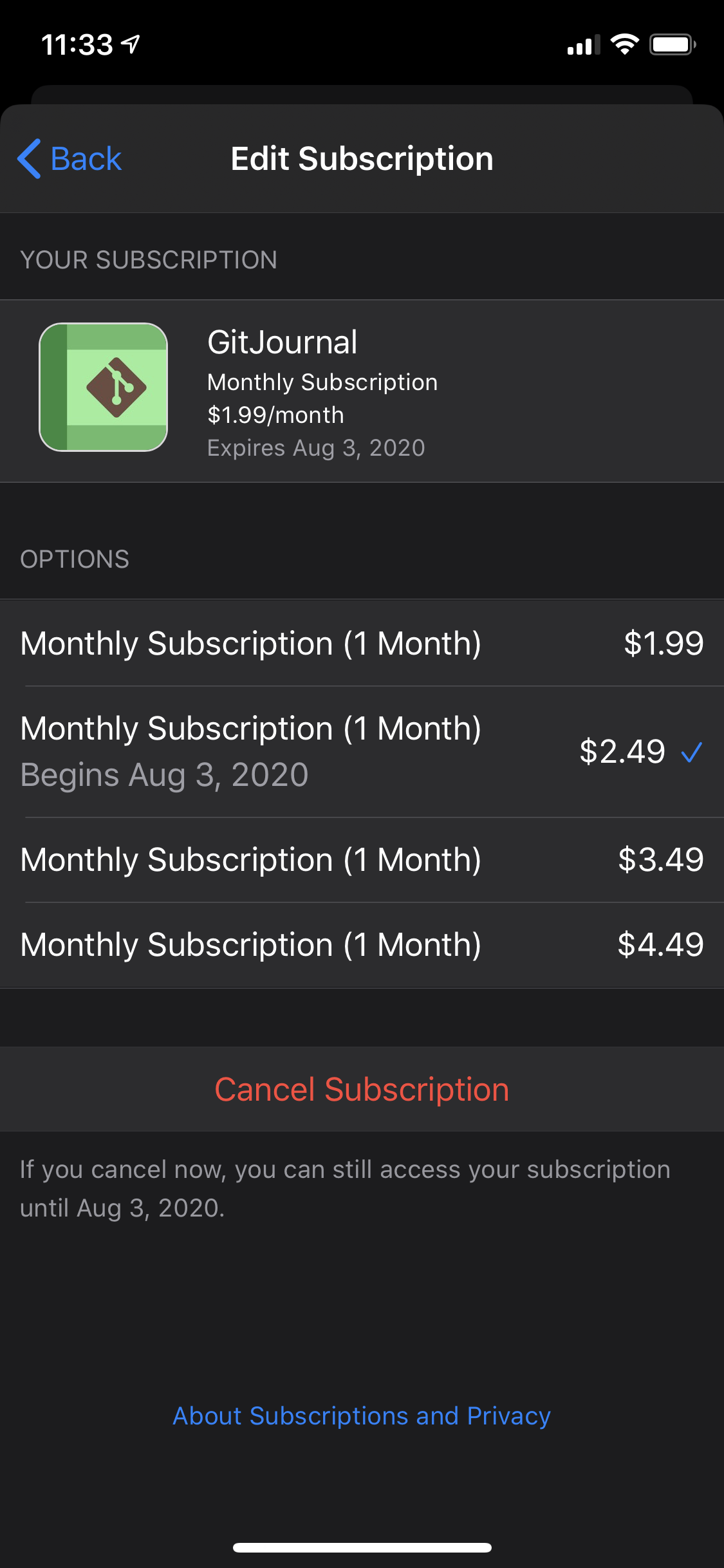 Problem with the pro membership · Issue #171 · GitJournal/GitJournal ...