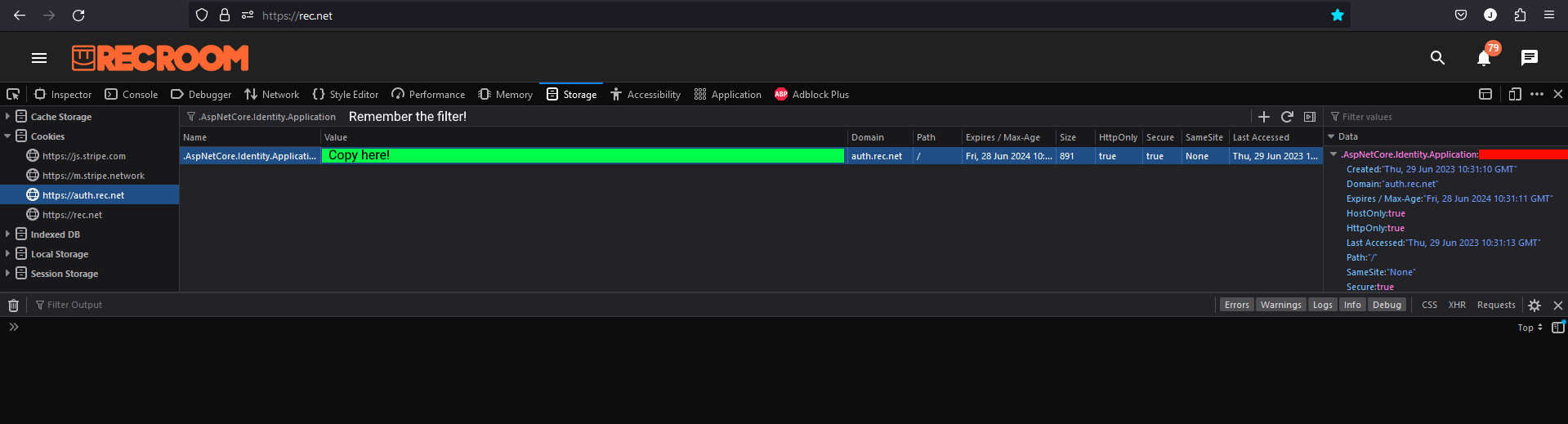 GitHub - Jegarde/RecNet-Login: A Python package that fetches your ...