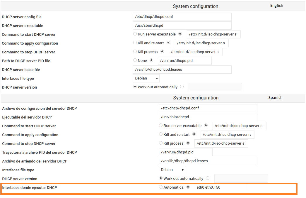 Dhcp Does Not Detect Vlan Network Interfaces · Issue 1100 · Webmin
