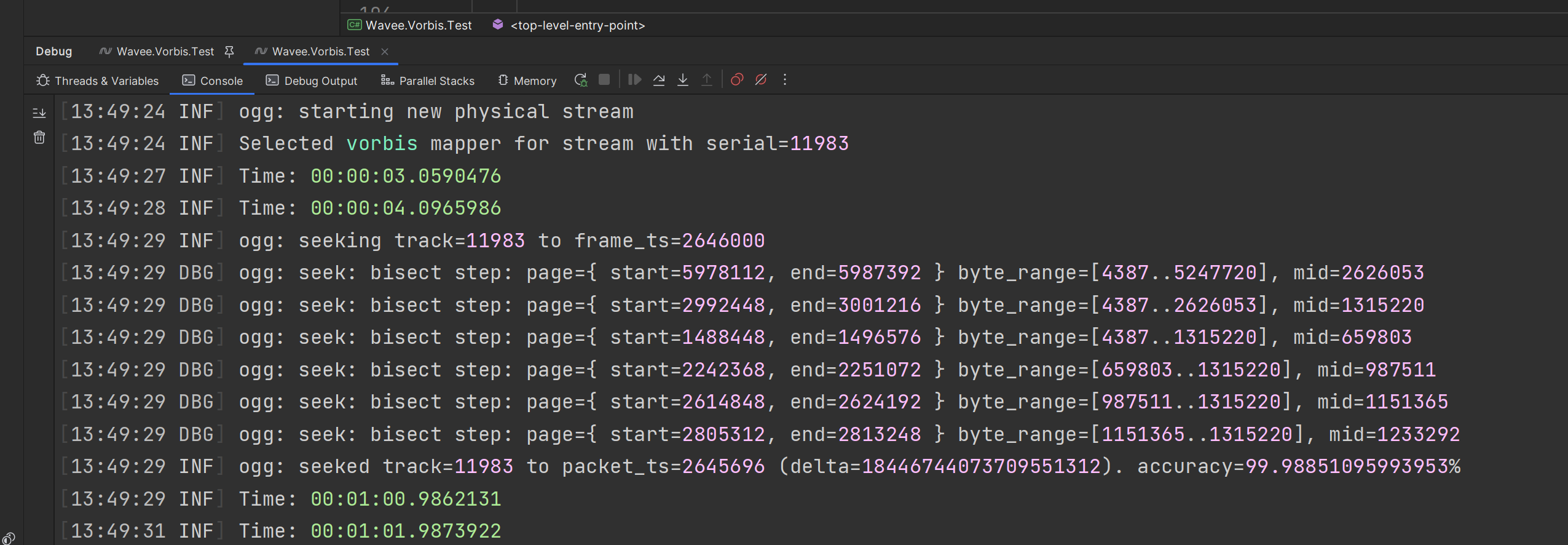 Seeking causes entire stream to be fetched · Issue #38 · NVorbis/NVorbis · GitHub