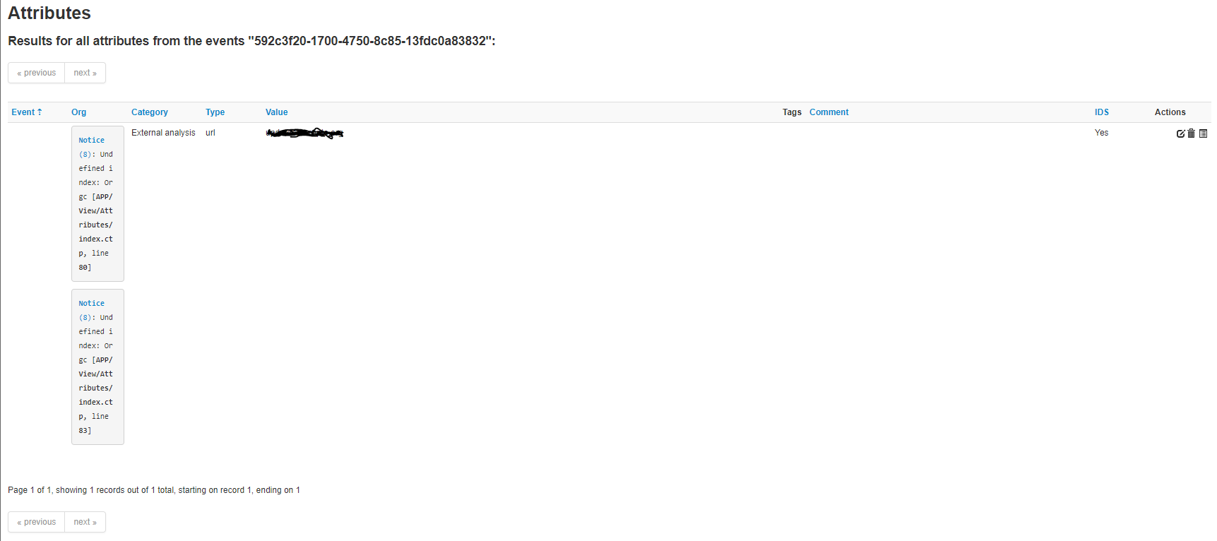 Undefined index: Orgc · Issue #2231 · MISP/MISP · GitHub