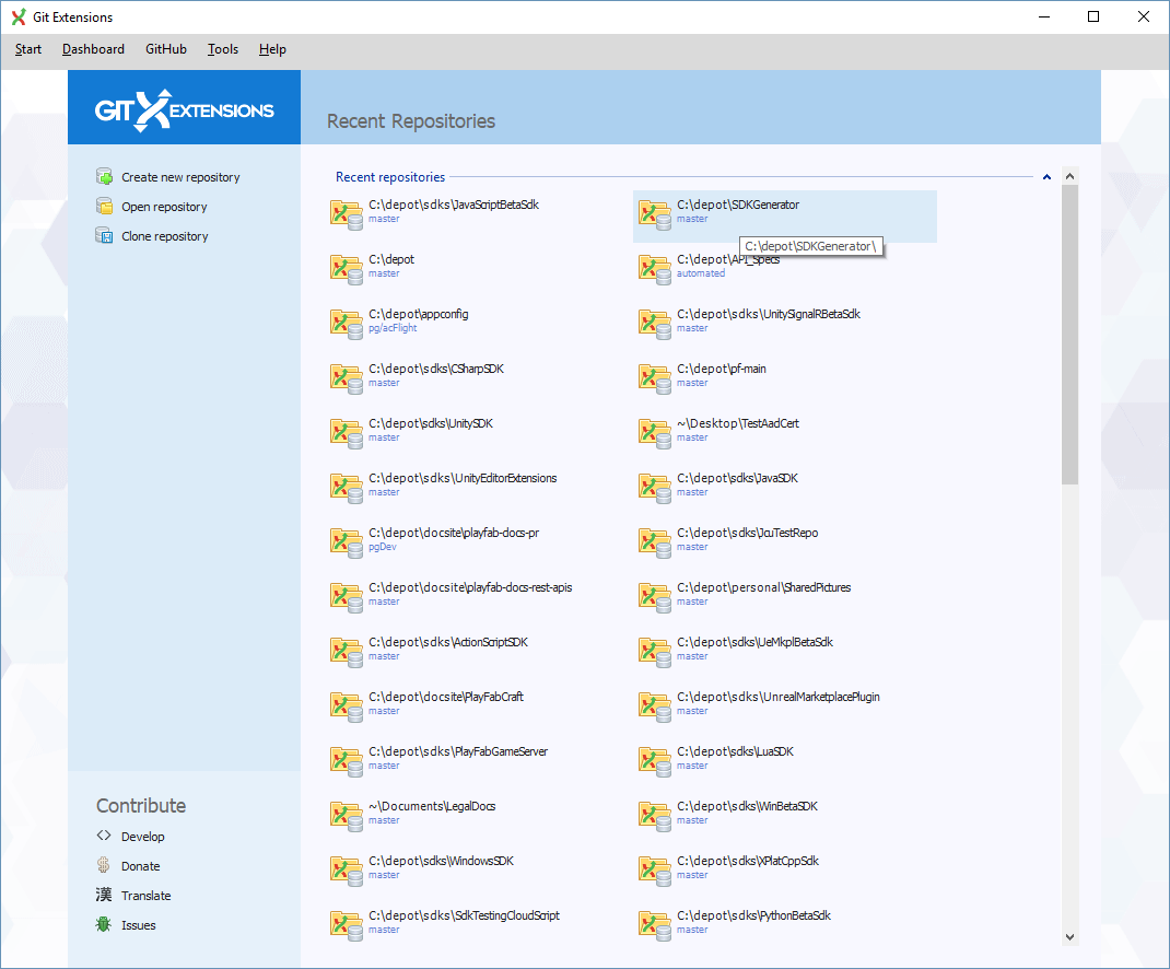 Drag and drop windows folder onto Extensions used to open that repo · Issue #6221 ...