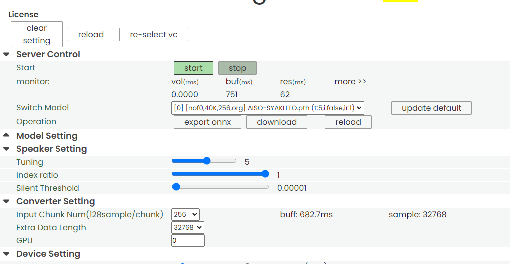 動作エラーについて · Issue #250 · w-okada/voice-changer · GitHub