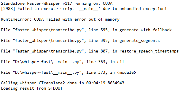 Help for installing phyton component for Ctranslate2 and WhisperX · Issue #6914 · SubtitleEdit ...