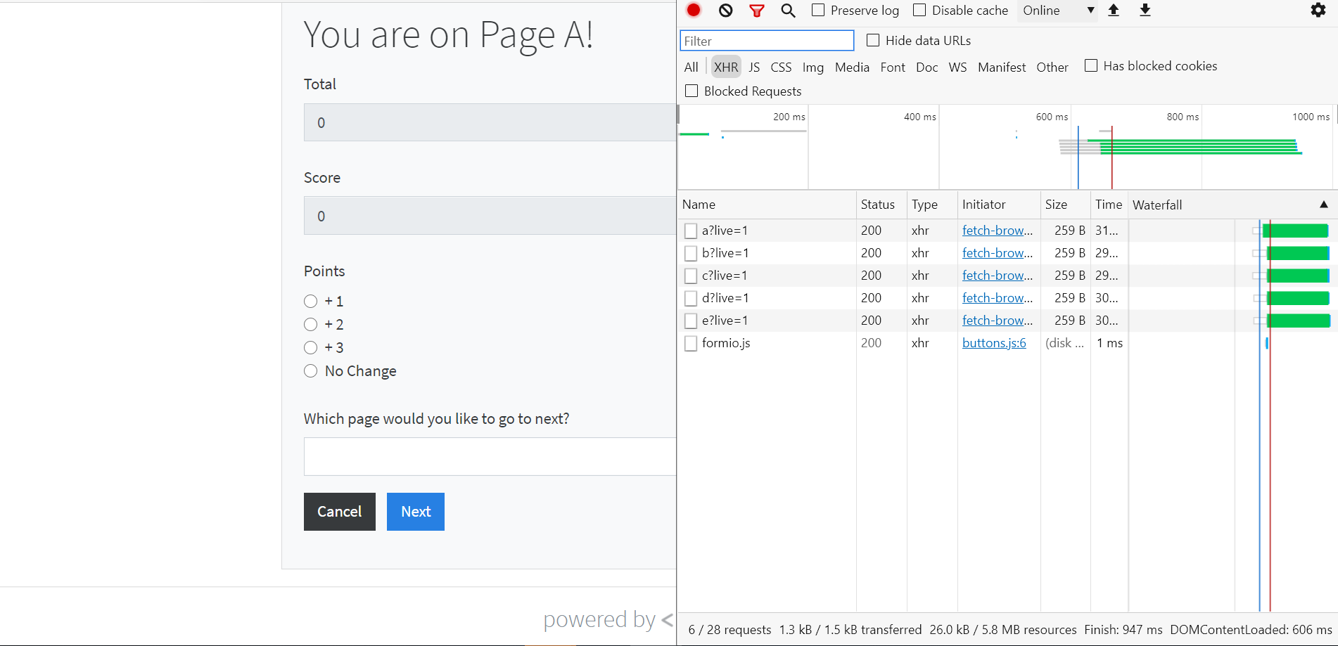 [Help/Question] Defer the page schema, seek to a different page and ability add sub pages ...