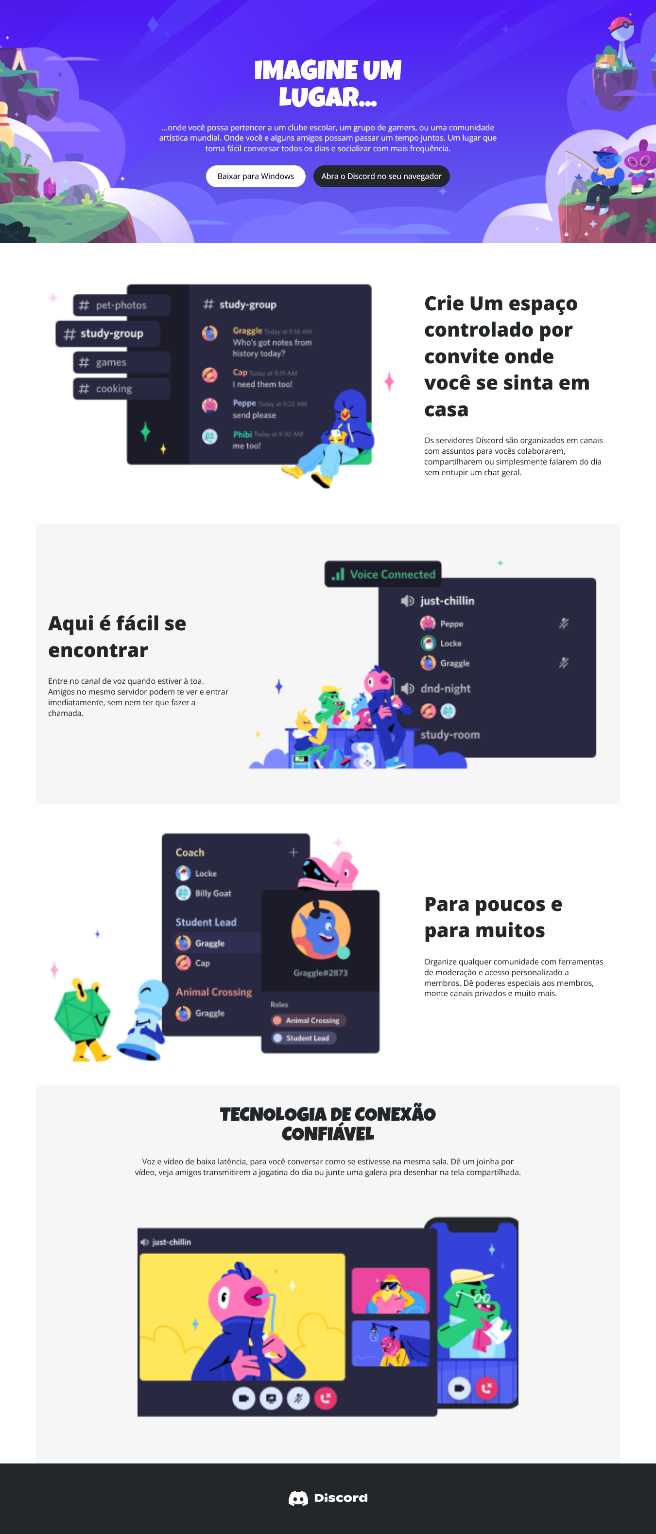 GitHub - DominMFD/WebPageDiscordResponsivo: Pagina do Discord, focado em responsividade.