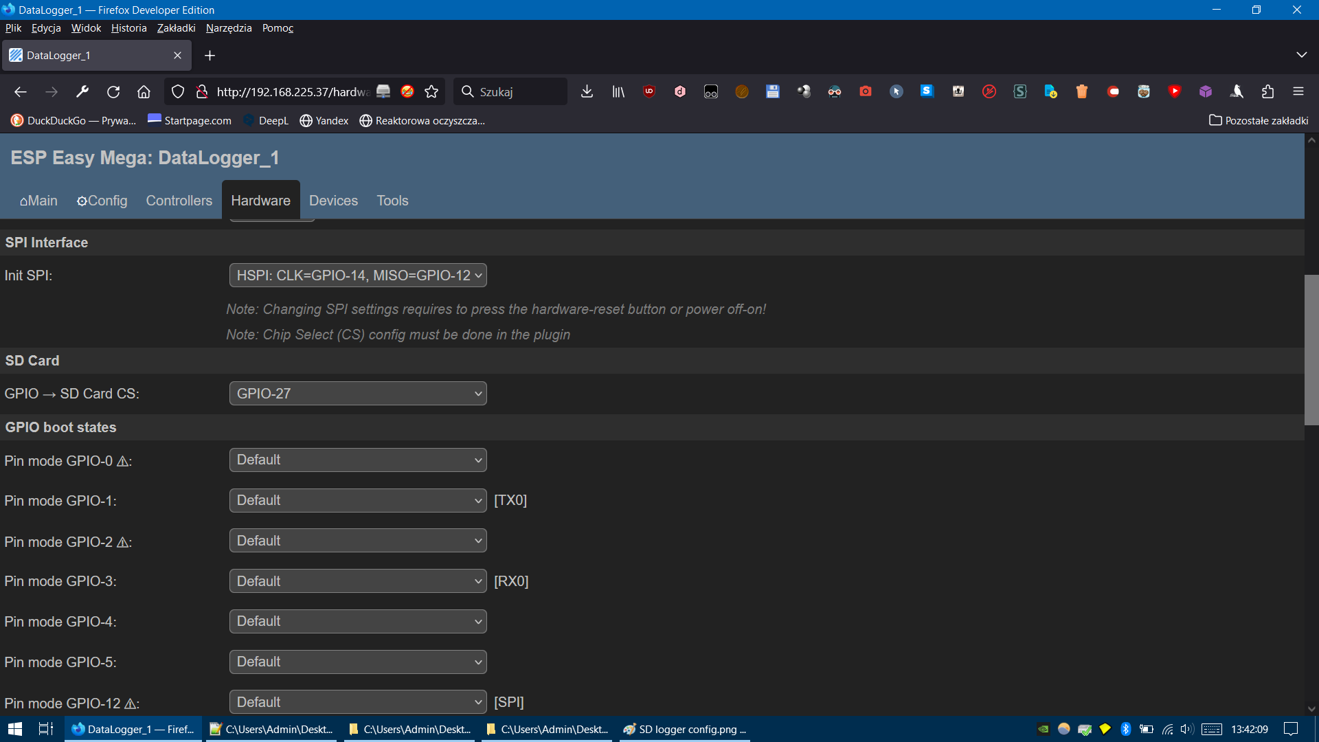 SD Card detected but not possible to use system or value logging · Issue #4675 · letscontrolit ...